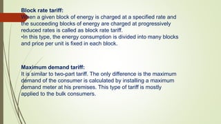 Different methods of tariff | PPTX