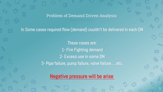 Different methods of water distribution network analysis | PPT