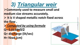 Different methods of water flow measurements.pdf