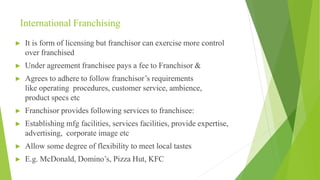 Different modes of entry into international market | PPTX | Business ...