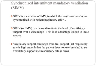 Different modes of ventilation dr bikal | PPT