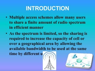 Different multiple access technologies. | PPT