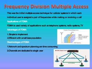 Different multiple access technologies. | PPT