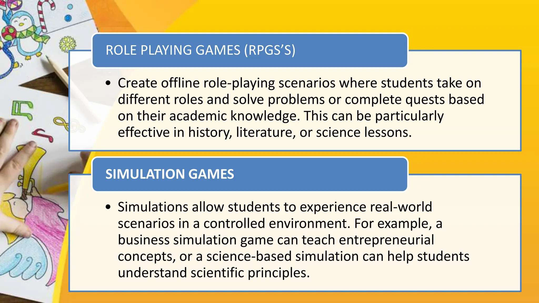 Different Offline Game-Based instruction | PPTX