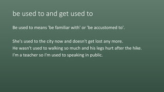 difference of uses used to in Academic English.pptx