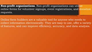 DIFFERENT ONLINE FORM BUILDER APPLICATIONS.pptx