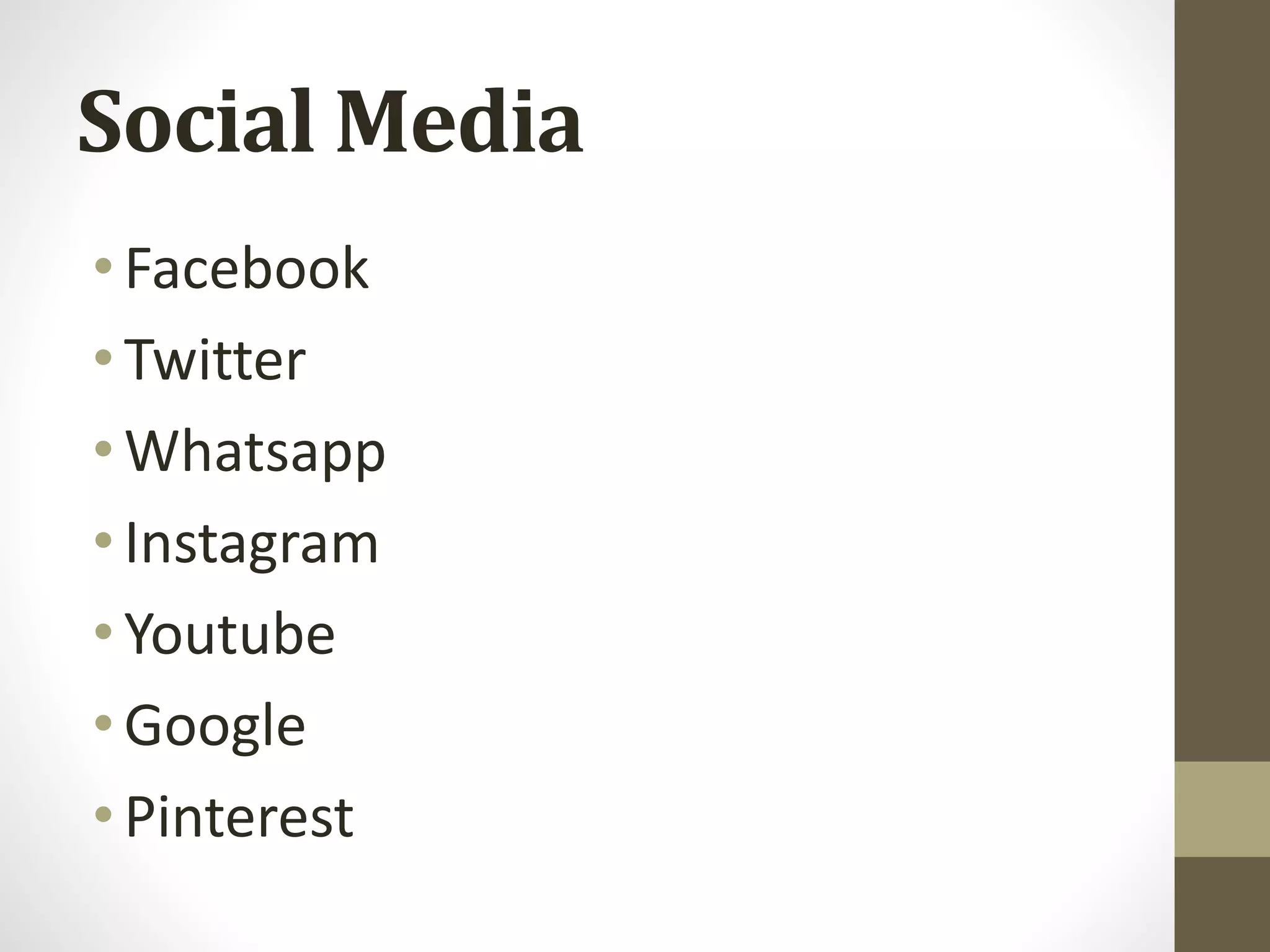 Different Online Platforms in ICT | PPT