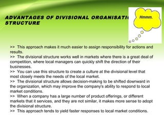 Different organisational structure | PPT