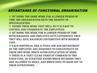 Different organisational structure | PPT