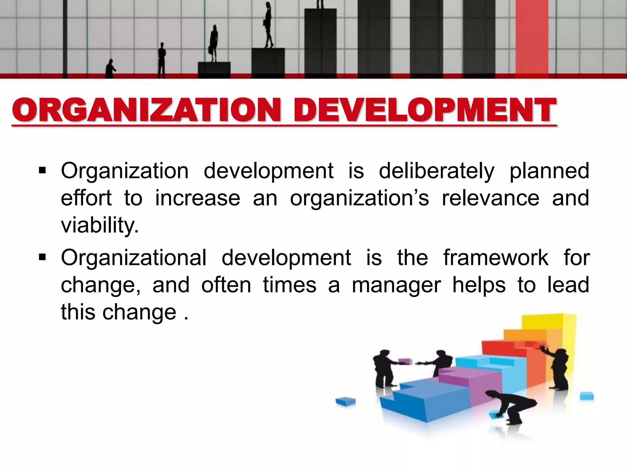 Different organization development techniques (OB Presentation) | PPTX