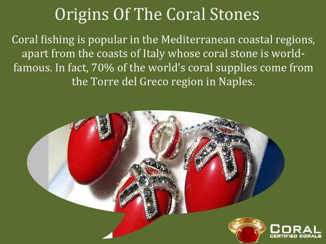Different Origins Of Coral Gemstone | PPT