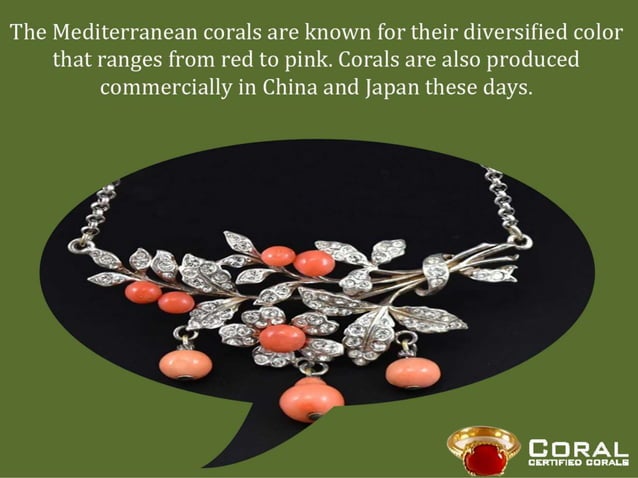 Different Origins Of Coral Gemstone | PPT