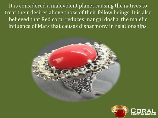 Different Origins Of Coral Gemstone | PPTX