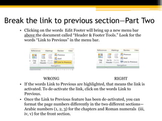 Different page numbers inserted in one document: A step-by-step guide ...