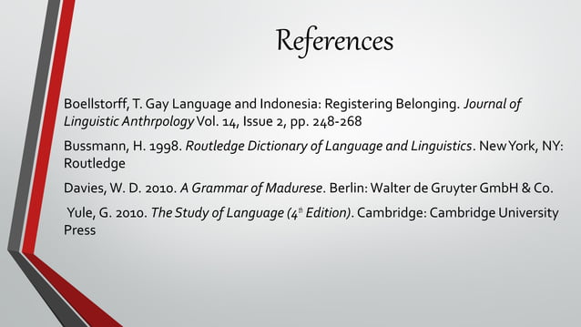 Different Parameters of Language Variation | PPT