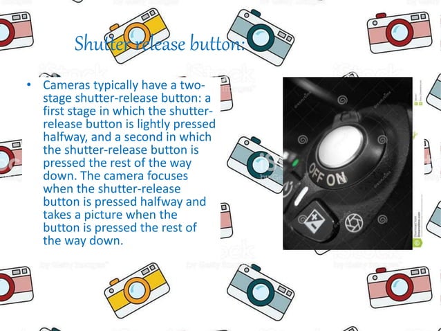 Different parts of camera | PPTX | Cameras and Camcorders | Consumer Electronics
