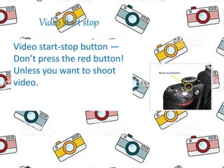 Different parts of camera | PPTX