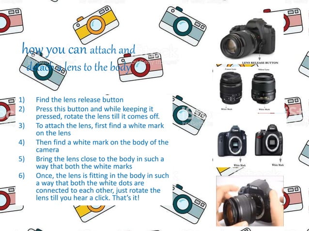 Different parts of camera | PPTX | Cameras and Camcorders | Consumer Electronics