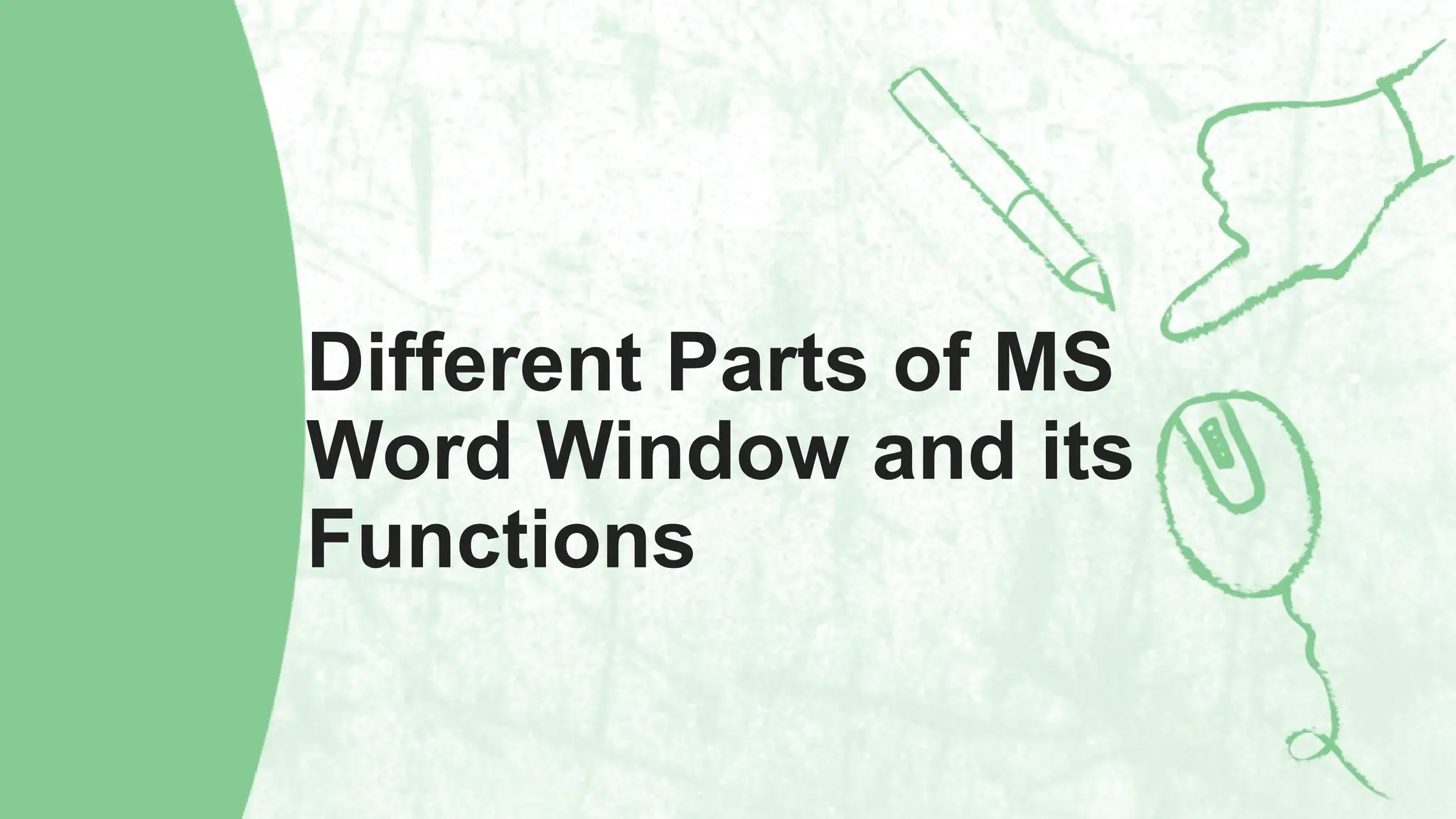 Different Parts of MS Word 2nd class.pptx