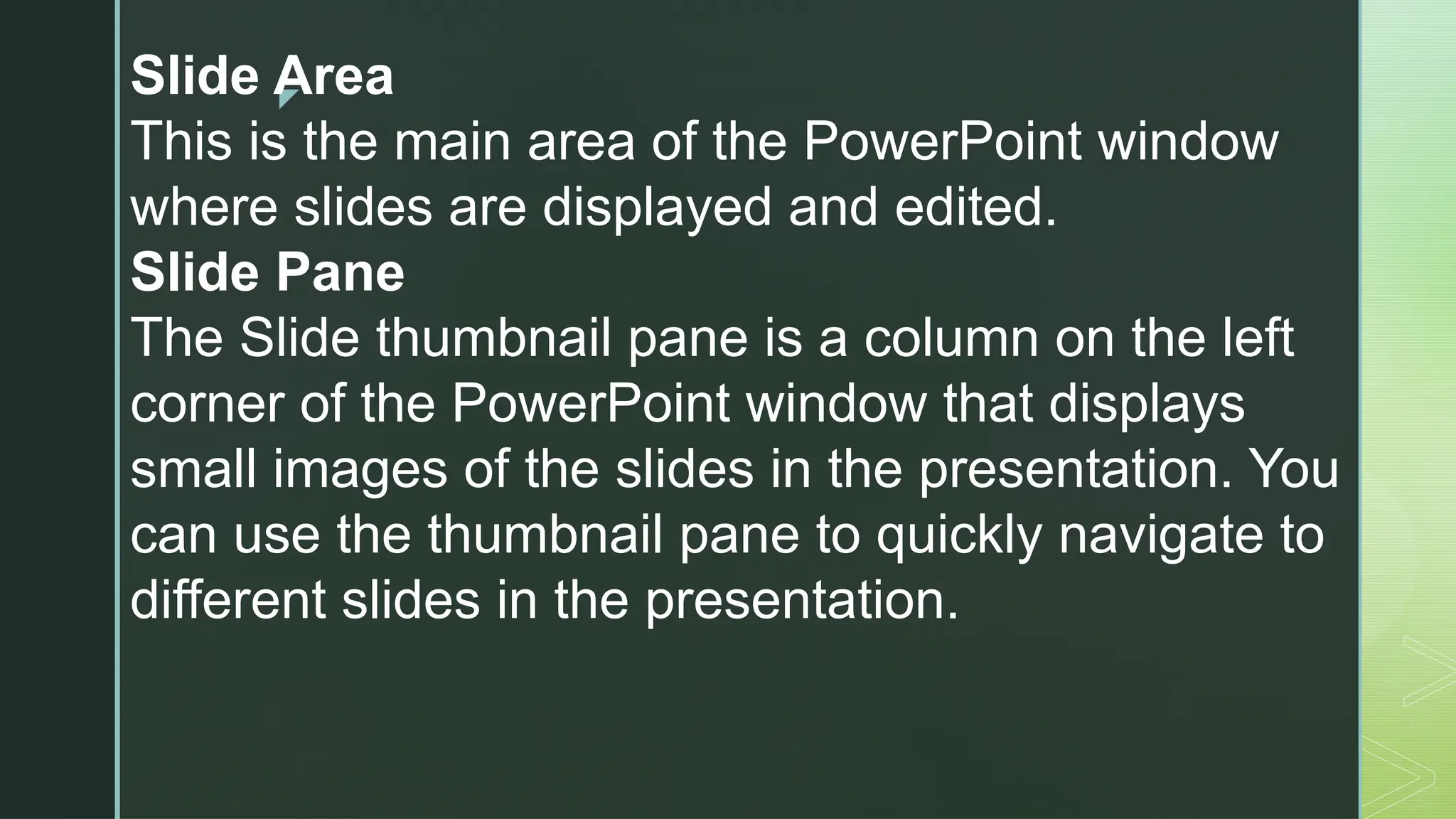 Different Parts of Powerpoint Window And Its Functions.pptx