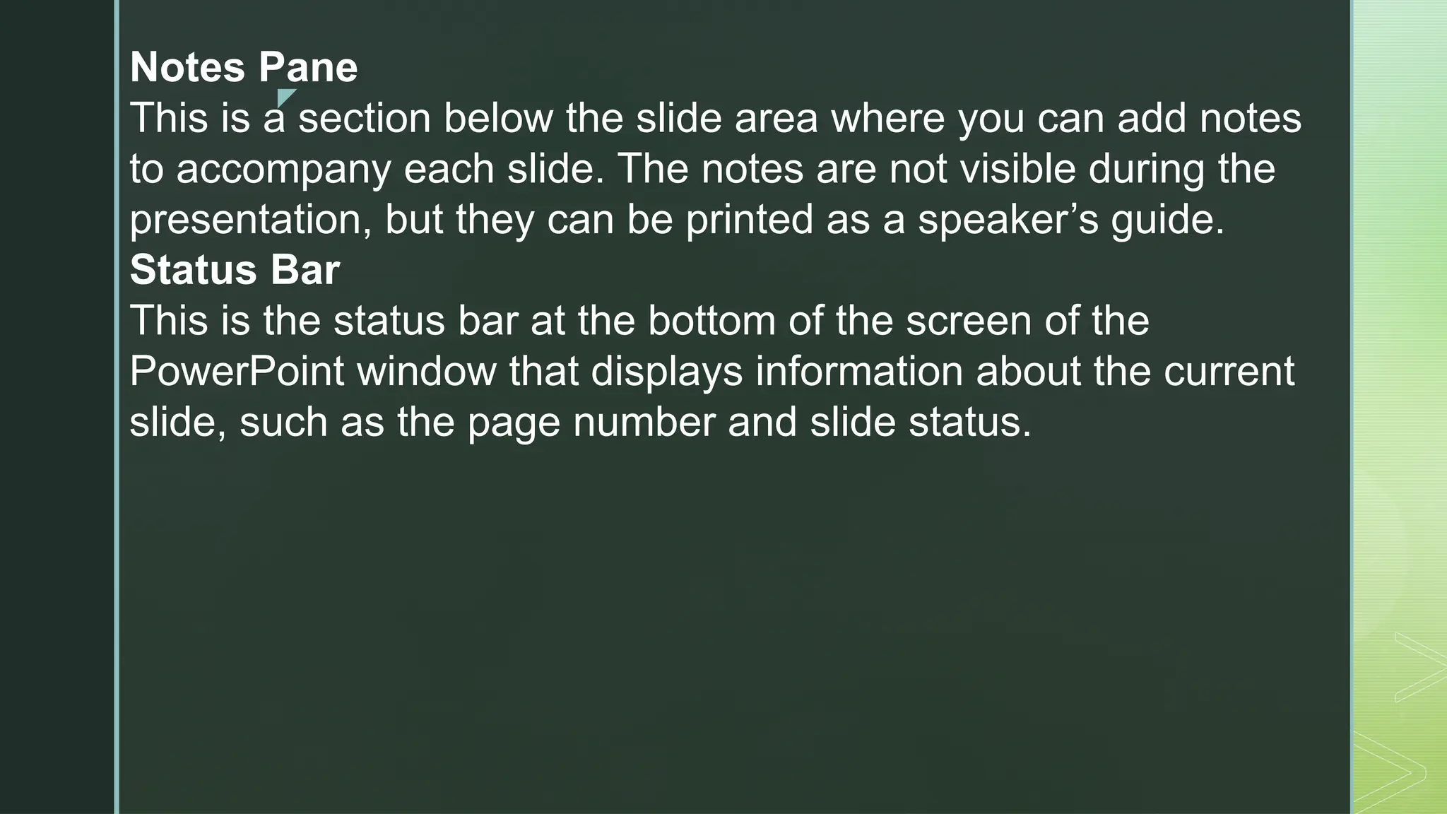 Different Parts of Powerpoint Window And Its Functions.pptx