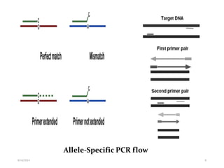 Different pcr techniques and their application | PPTX