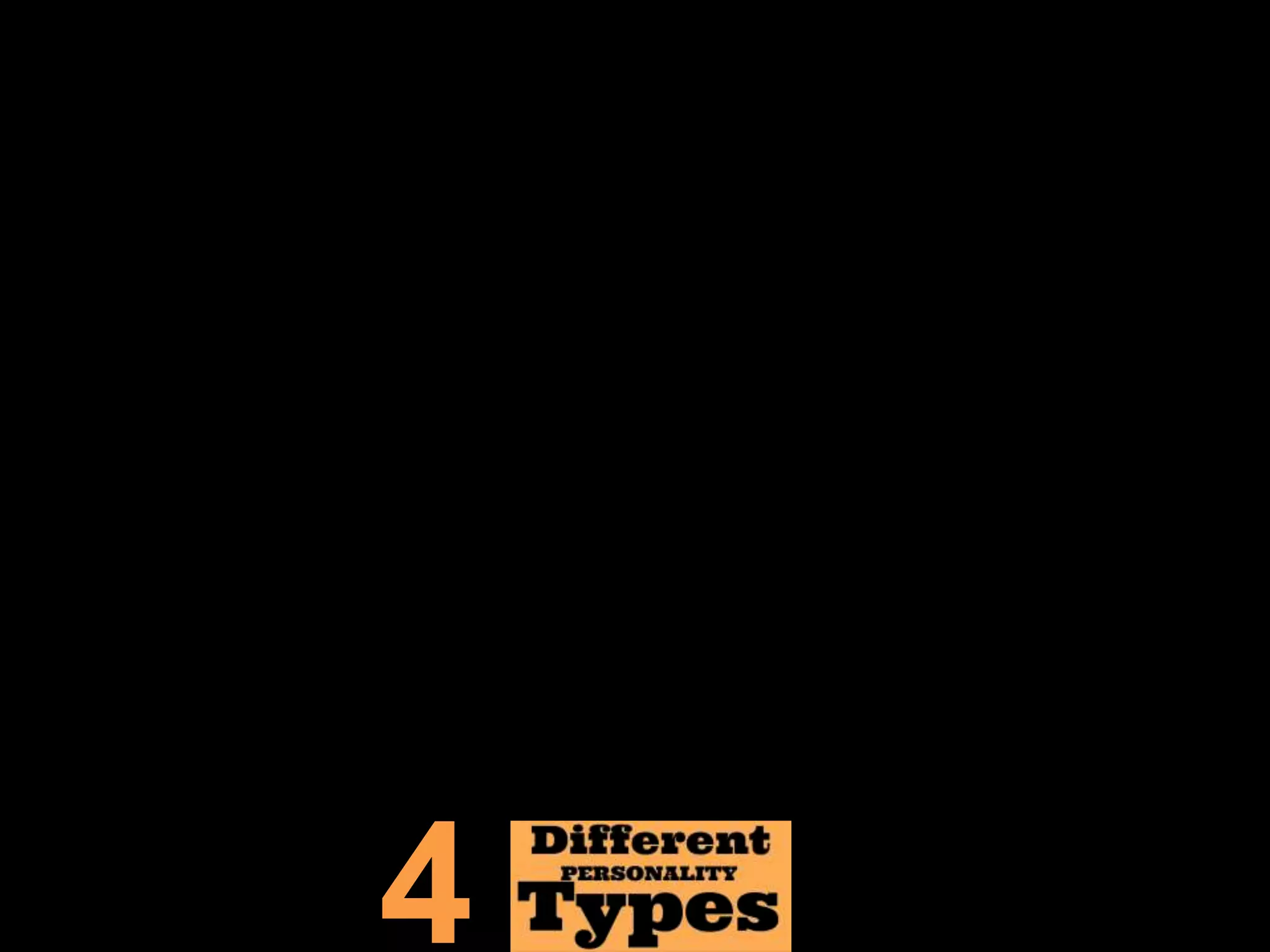4 Different Personality Types - Sanguine, Choleric, Phlegmatic ...