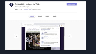 Different phases of accessibility testing | PPT