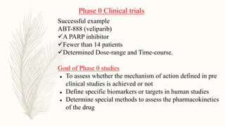 Different phases of clinical trials | PPTX