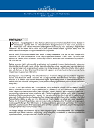 Different phases of foreign policy | PDF