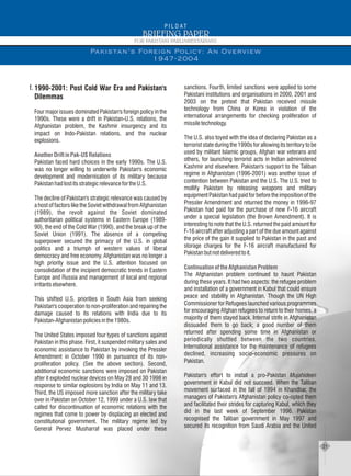 Different phases of foreign policy | PDF