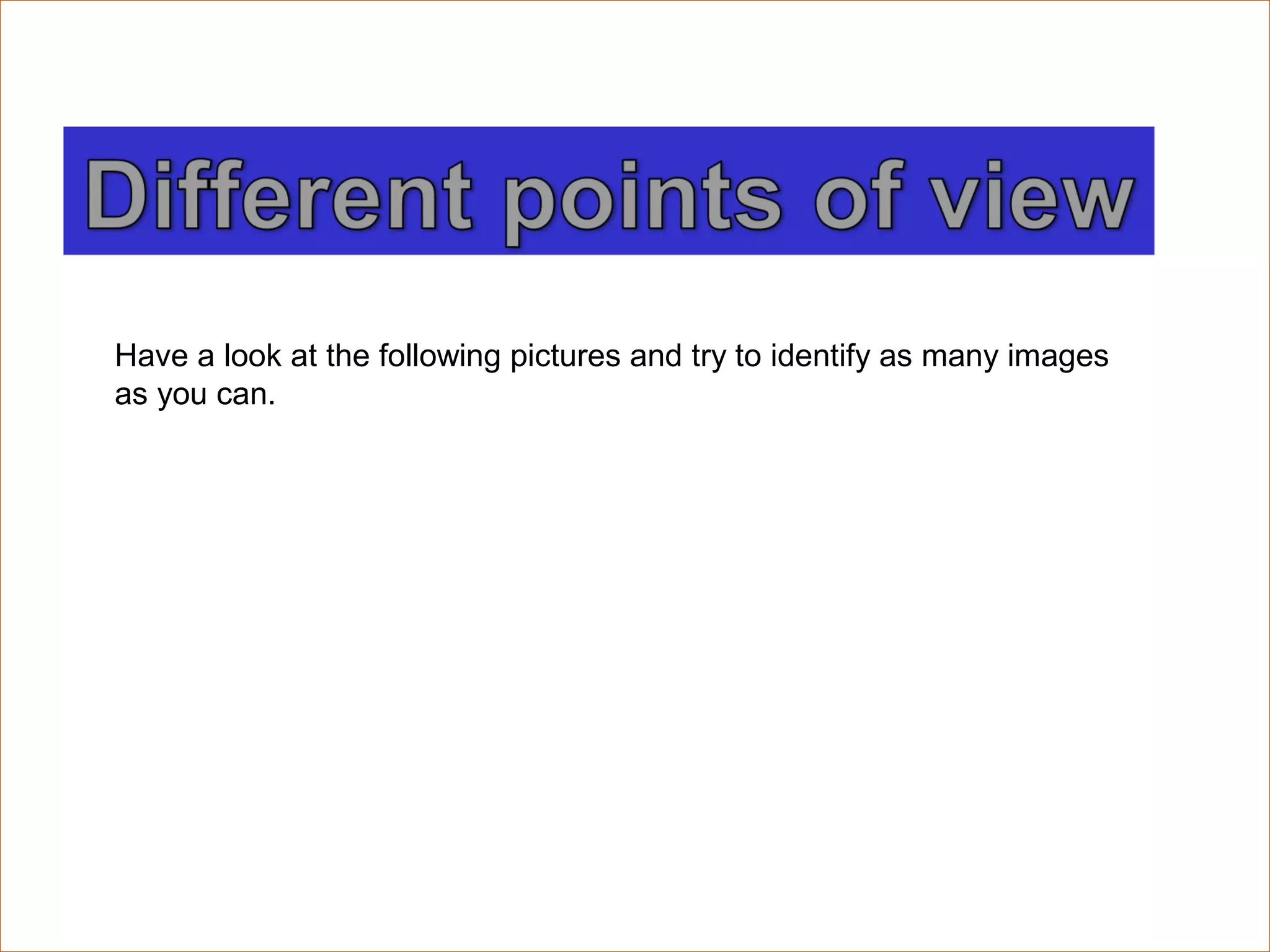 Different points of view | PPT