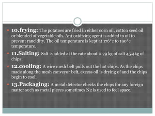Different potato products | PPTX