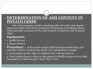Different potato products | PPTX
