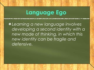 Different principles of language teaching | PPT