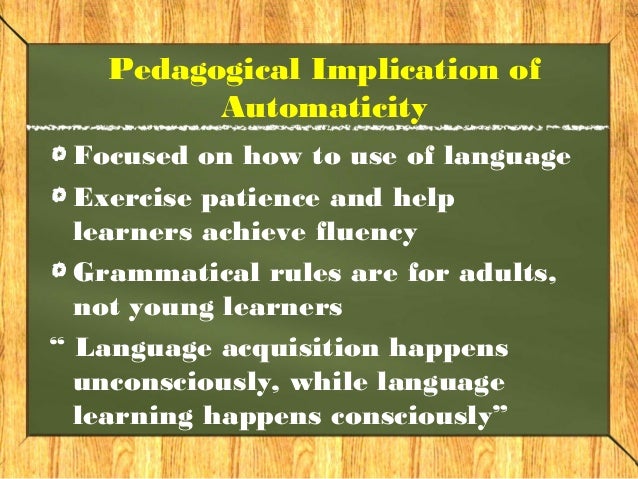 Different principles of language teaching