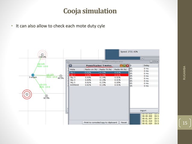 Different prr per link in contiki cooja simulation | PPT