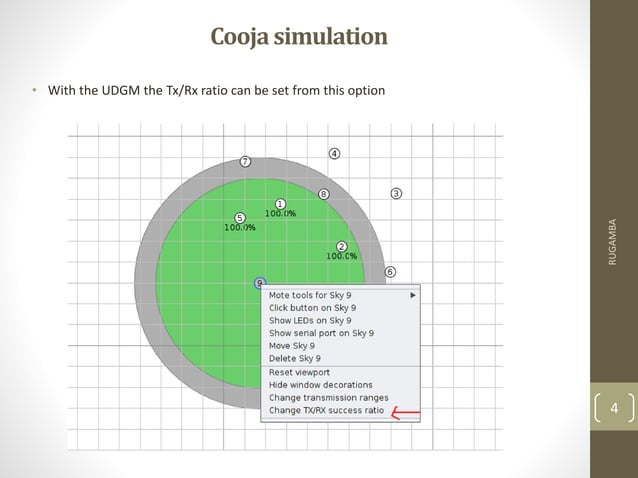 Different prr per link in contiki cooja simulation | PPT