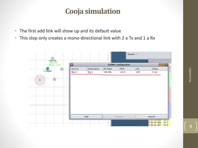 Different prr per link in contiki cooja simulation | PPT