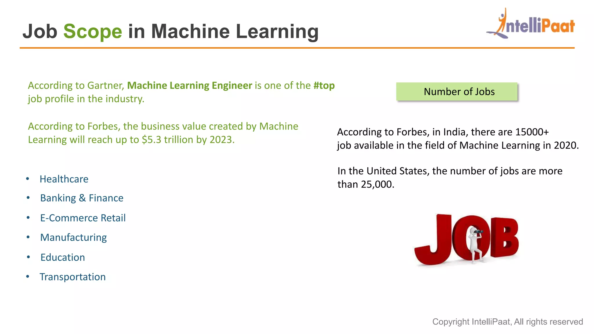 Different Roles in Machine Learning Career | PPTX