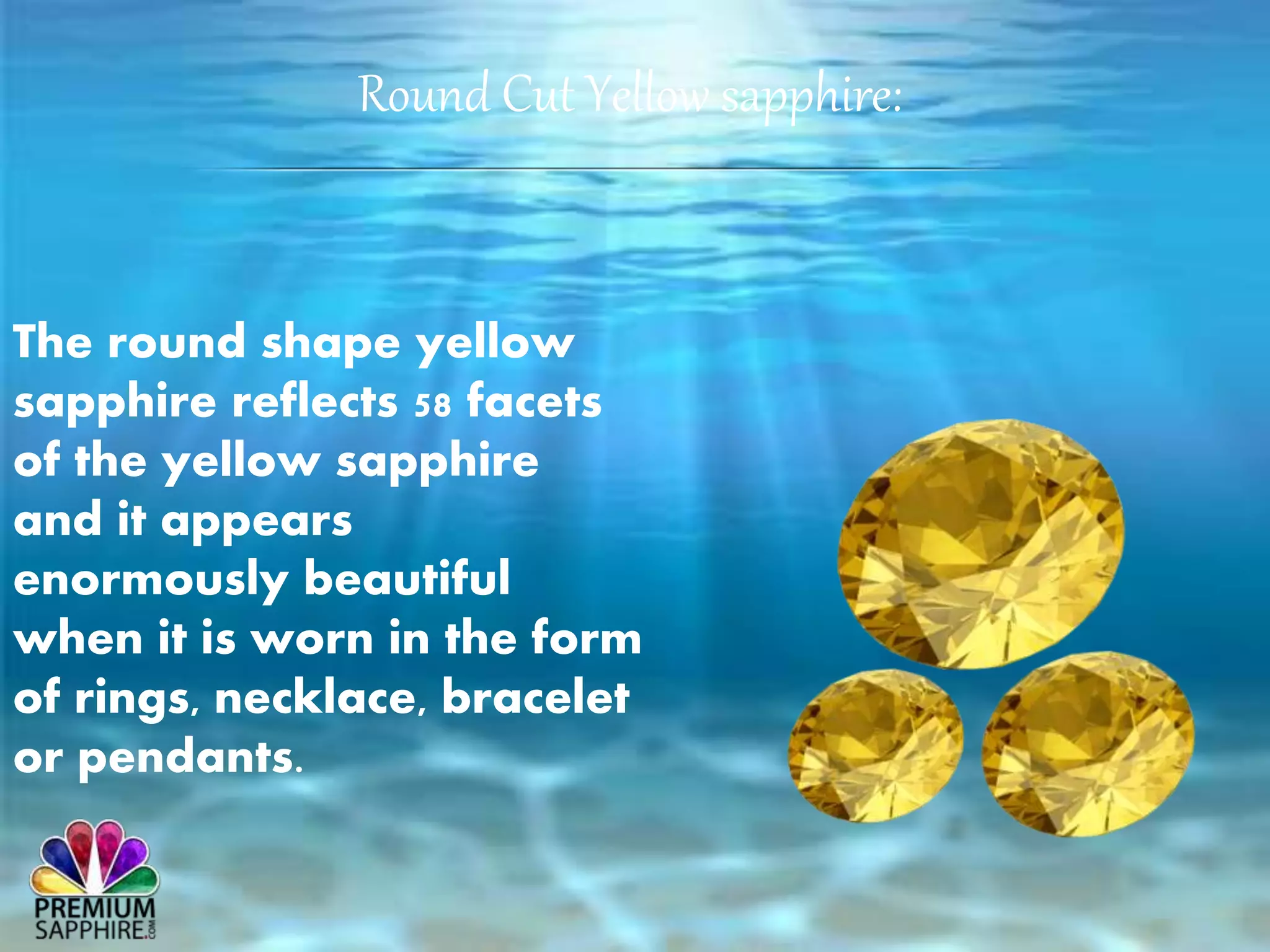 Different shapes of yellow sapphire | PPT