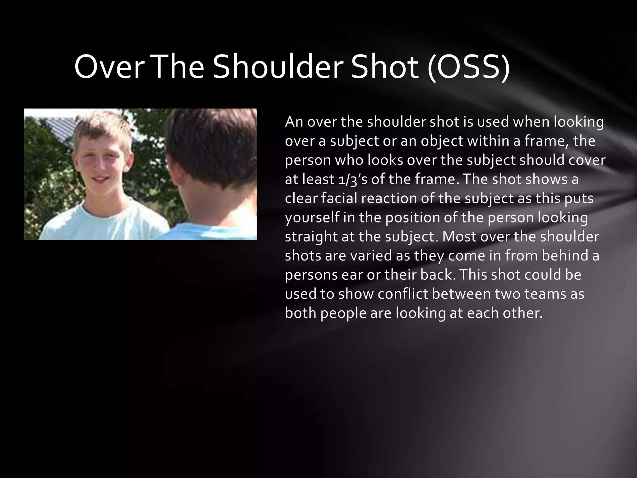 Different Shot Types | PPT