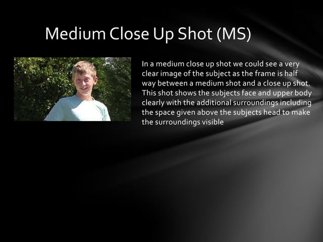 Different Shot Types | PPT