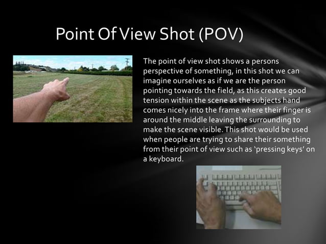 Different Shot Types | PPT