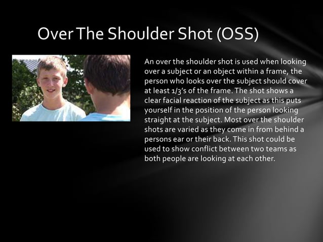 Different Shot Types | PPT