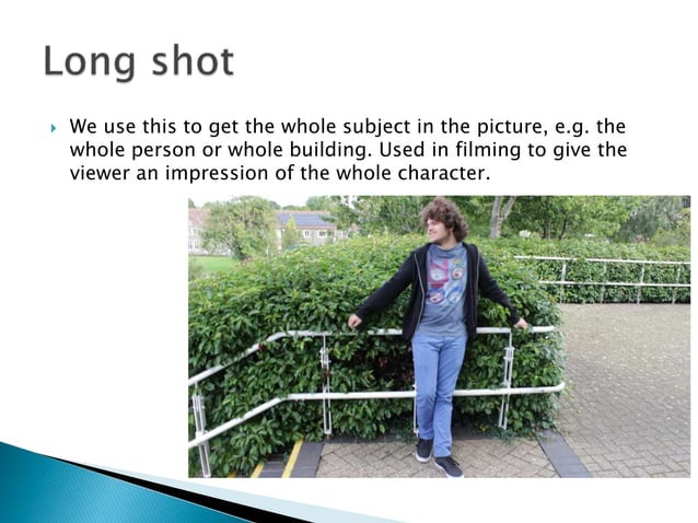 Different shot types | PPTX | Video Production | Content Production