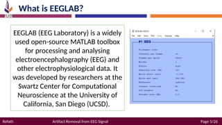 Different Signal Processing Techniques used in Artifact removal from Electroencephalography (EEG ...