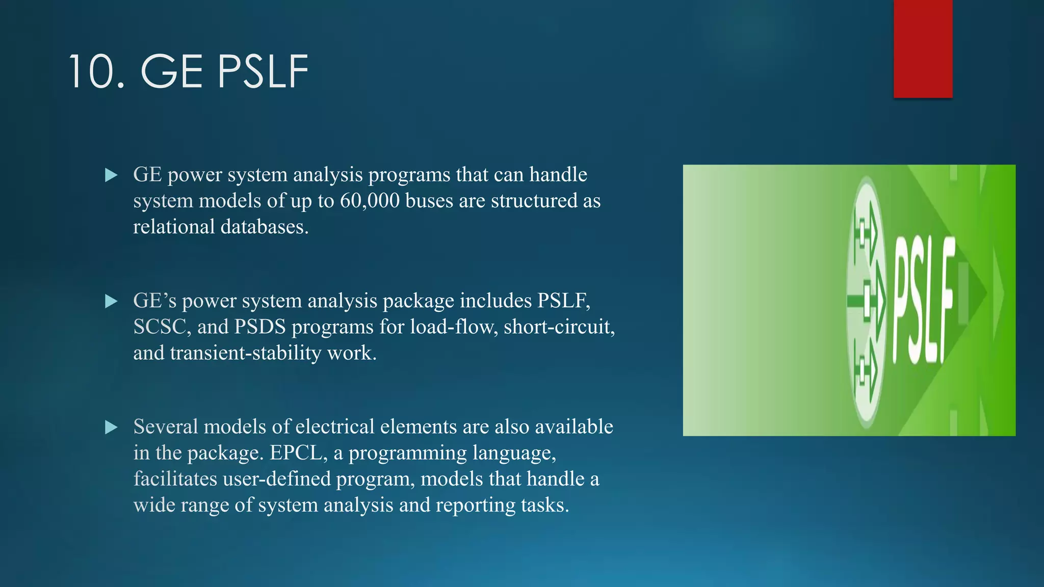 Different simulation softwares in power system | PDF