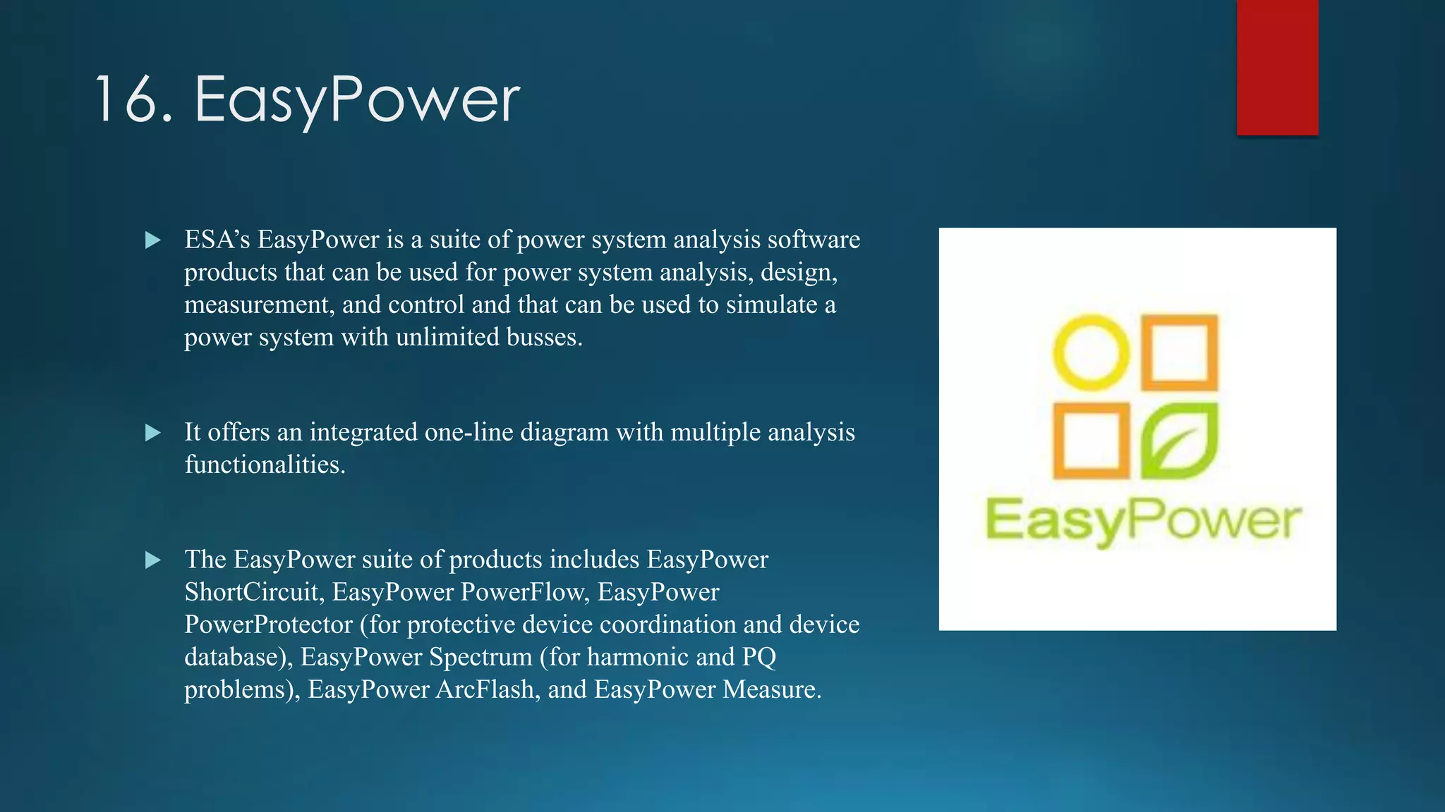 Different simulation softwares in power system | PDF