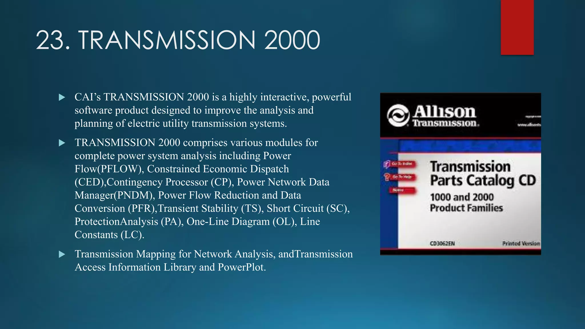 Different simulation softwares in power system | PDF
